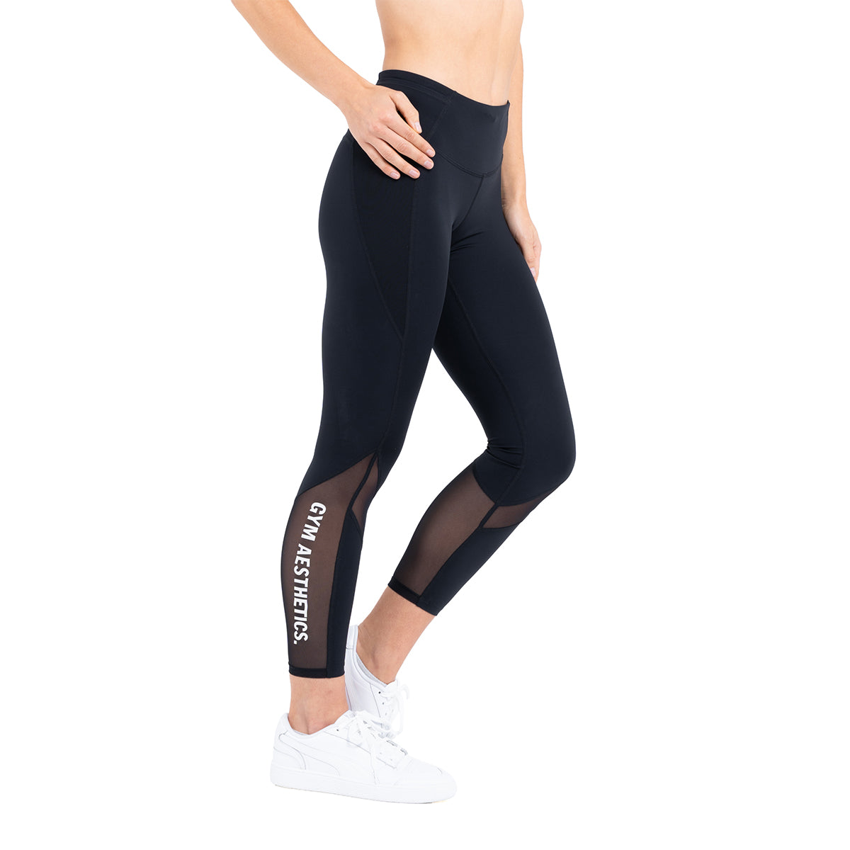 Training Mighty Tech Mesh Leggings for Women | Gym Aesthetics – Gym ...